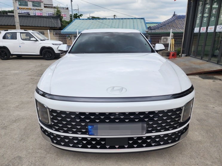 그랜저 GN7 썬팅 레이노 팬텀 S9으로 고민 해결 : 네이버 블로그