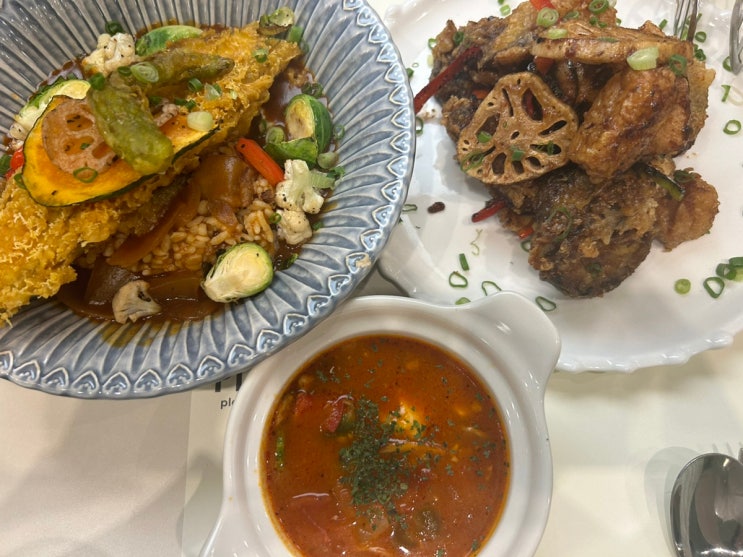 삼성역 비건 맛집 I 플랜튜드 스타필드코엑스점채소주제에 이렇게 맛있어버리면 반칙 아닙니꺄 네이버 블로그