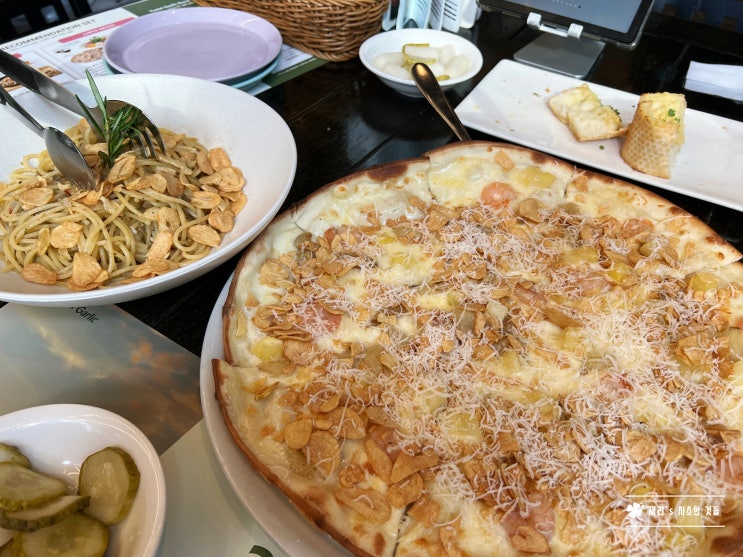 광화문역맛집파스타 마늘맛 물씬 맛있는 매드포갈릭할인쿠폰정보 네이버 블로그