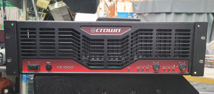 (CROWN)크라운 CE2000 1320와트 파워앰프 : 네이버 블로그