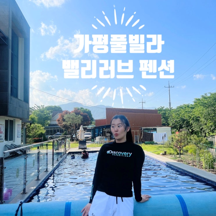 가평 풀빌라 밸리러브 펜션 가족여행 오기 좋은 펜션 추천 계곡 앞 펜션 온수풀 수영장 목련 네이버 블로그