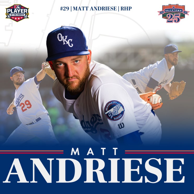 이달의 AAA팀 투수로 선정이 된 맷 앤드리스 (Matt Andriese) : 네이버 블로그