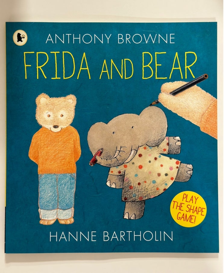 엄마표 영어: 아이 상상력 키워주기 좋은 영어 그림책 추천 앤서니 브라운 FRIDA and BEAR : 네이버 블로그