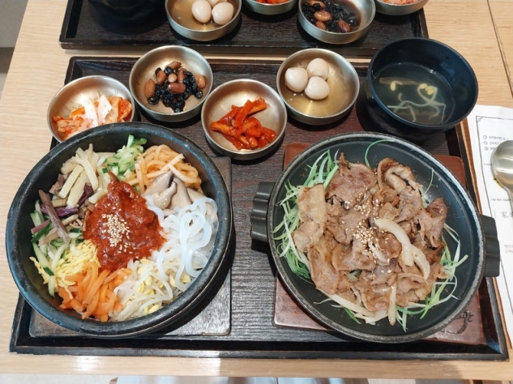 가족회관 더현대서울점 전주비빔밥 직화구이 불고기 가연상 세트메뉴 Feat 더현대 모든식당들 웨이팅 예약필수 네이버 블로그