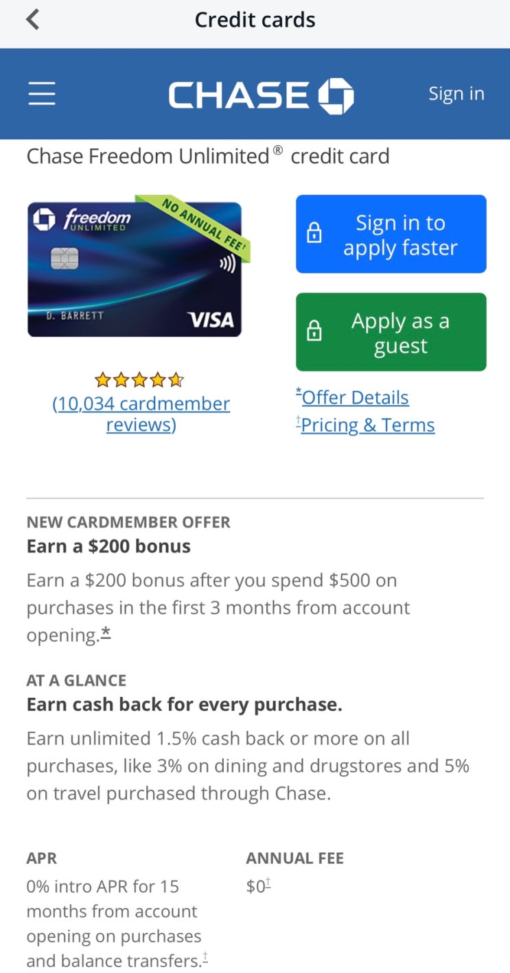 🇺🇸미국 Chase Bank - Credit Card online 발급완료 후기 주재원(리퍼럴 $200 reward 받음 lol ...
