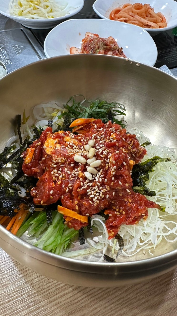 공주 금성동 시장정육점식당 공주맛집 공주 현지인 │알밤 육회비빔밥 허영만 백반기행 네이버 블로그