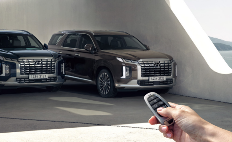 [사용법] 더 뉴 팰리세이드 - 원격 스마트 주차 보조 (RSPA) : 네이버 블로그