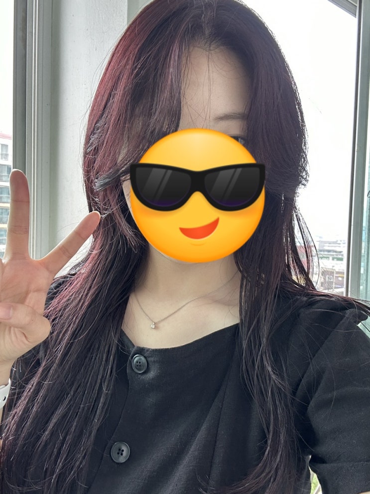 합정미용실 우아한헤어 캘리쌤 탈색염색 전문샵에서 탈색없이 여름 쿨톤 플럼브라운 네이버 블로그