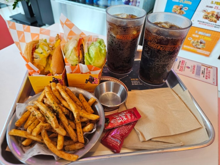 대전 관평동 수제버거 맛집 버거앤프라이즈 대전관평점 다이어트버거 후기 네이버 블로그