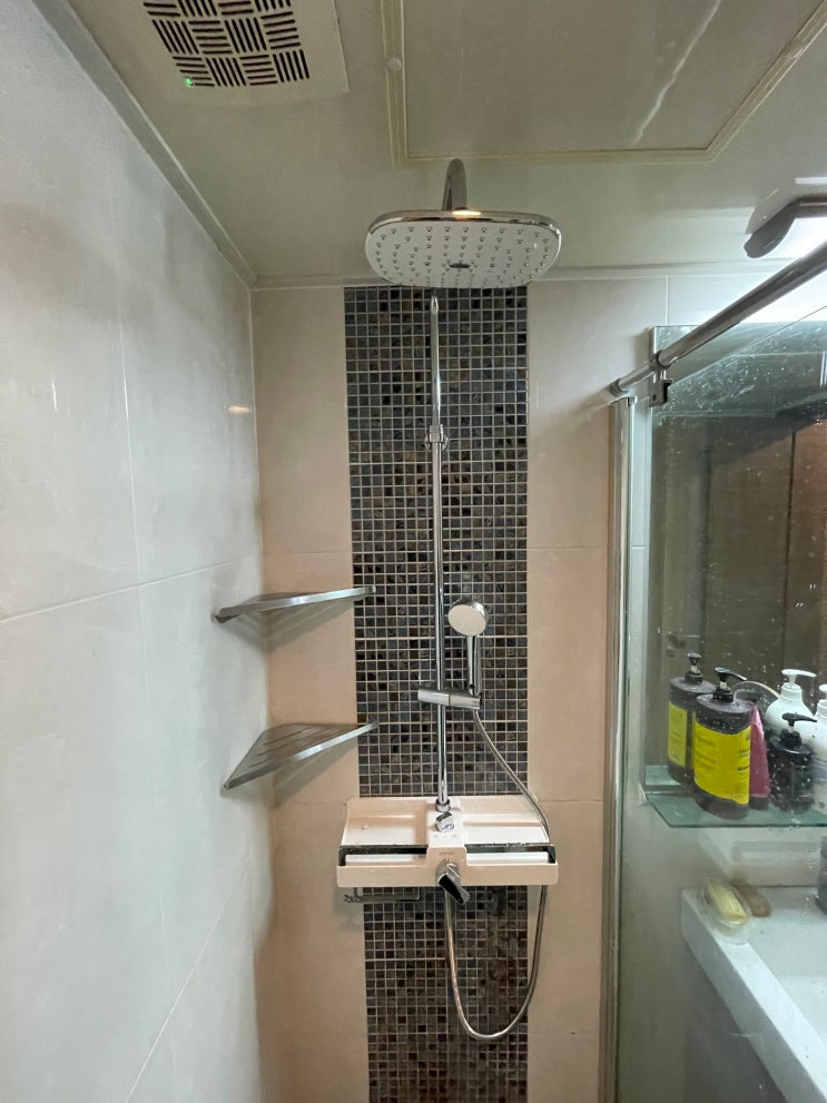 양산 물금 이편한세상 아파트에서 킴스코파쎄 Kb5000 선반형 레인 샤워 수전으로 깔끔하게 교체 해드리고 왔습니다 네이버 블로그