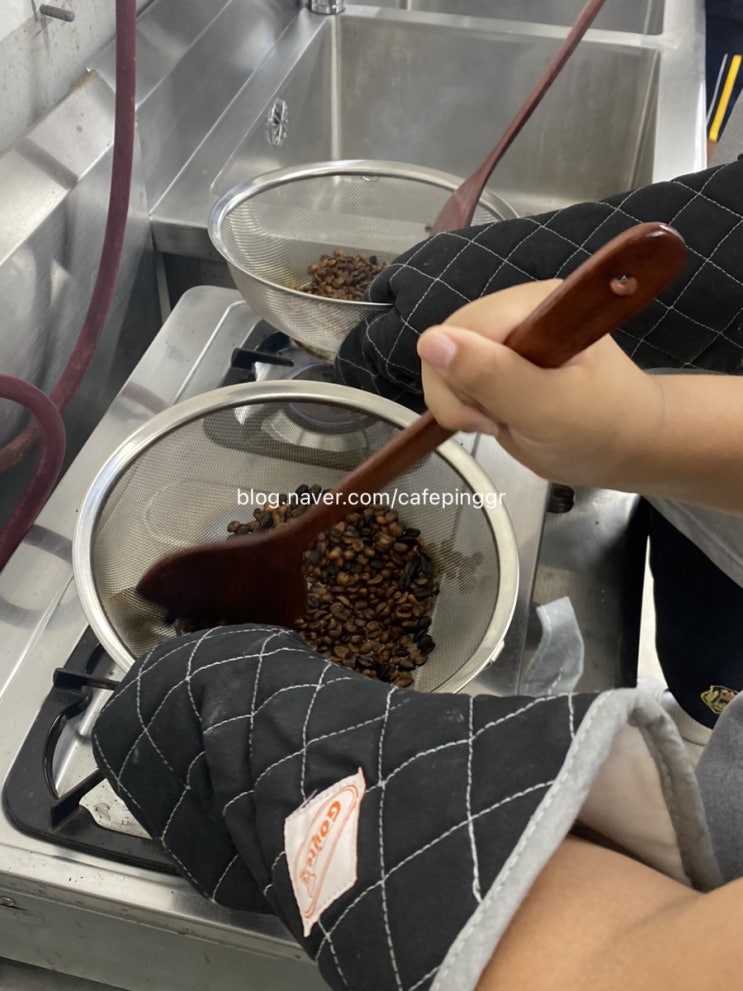 목동바리스타교육 목동중학교 바리스타 커피로스팅 방과후 출장 수업2카페핑그르 네이버 블로그