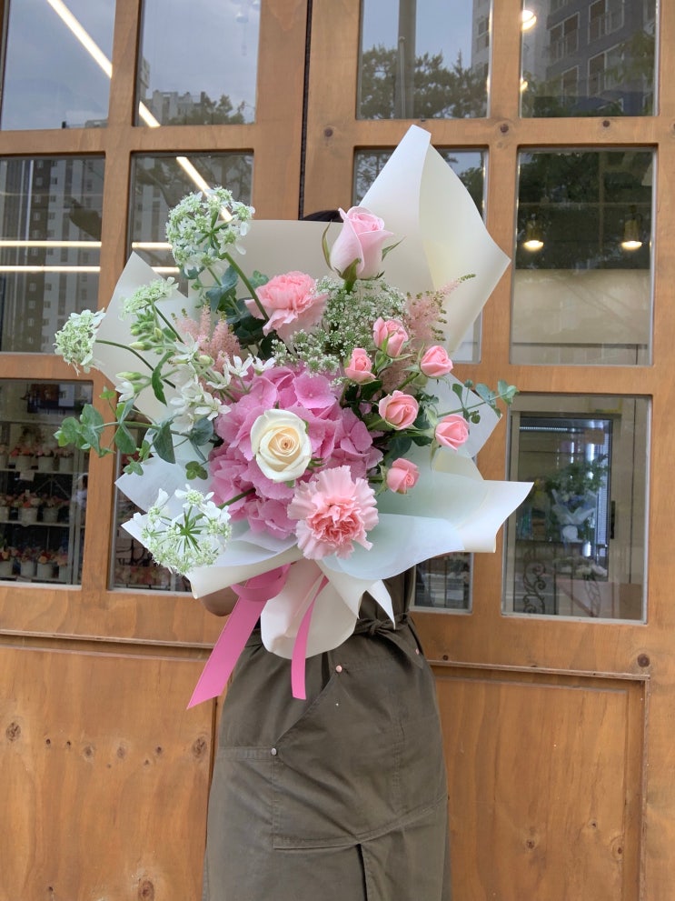오창 수국꽃다발 오창 꽃다발예약 오창 꽃배송 오창 꽃다발예쁜 집오창 2산단꽃집 플로스아틀리에 네이버 블로그