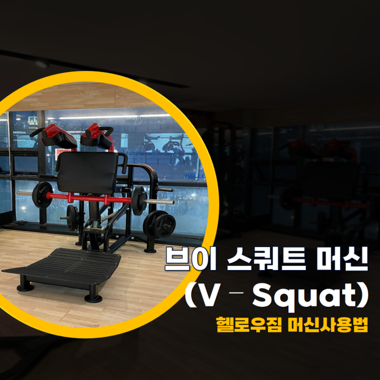 정왕동 헬스장 헬로우짐1호점 브이 스쿼트 머신v Squat 사용방법 네이버 블로그