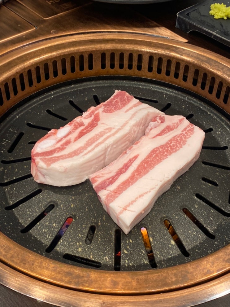 영등포당산역 숙성돼지고기 구워주는 맛집 화포식당 당산영중로점 리뷰삼겹살 갈매기살 가브리살 네이버 블로그