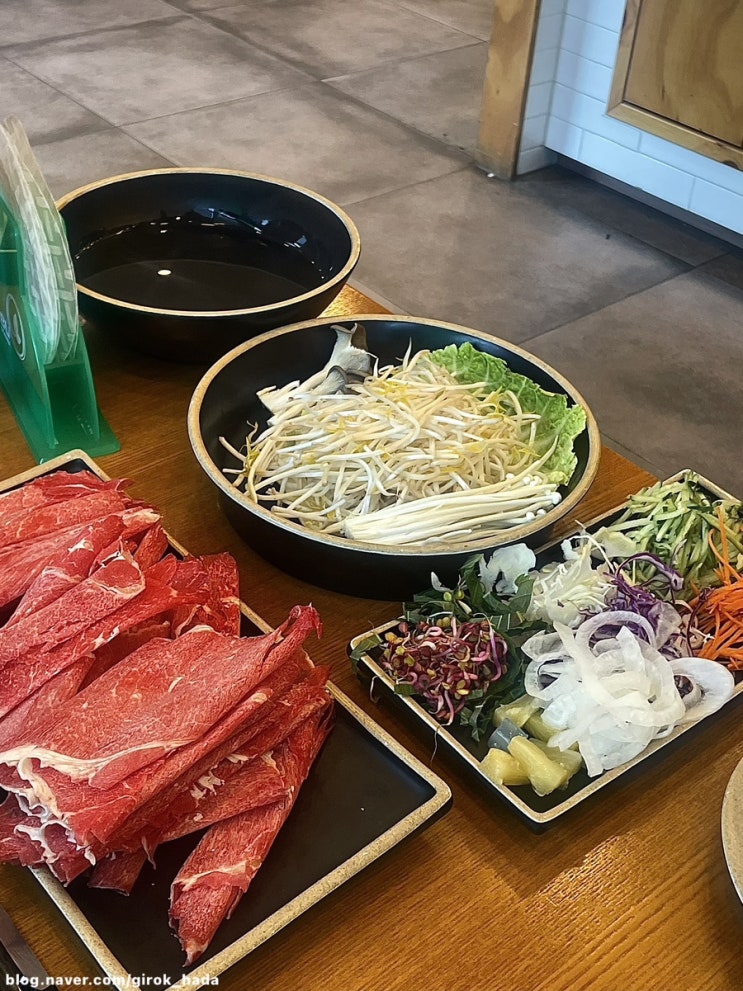 경기도 평택시 비전동 월남쌈과 샐러드바를 함께 즐길 수 있는 샤브샤브 전문점 샤브마니아 네이버 블로그