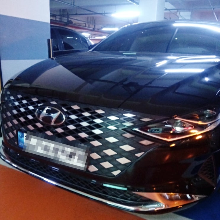 그랜져 IG 밧데리 교체 델코 AGM80 최신 정품으로 : 네이버 블로그