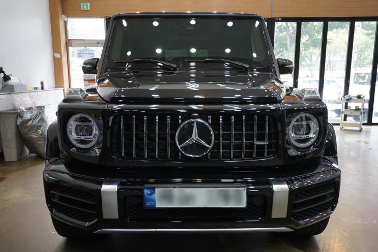 대구 썬팅 벤츠 지바겐 G63 Amg 전면 후퍼옵틱으로 시공 해드렸습니다 네이버 블로그