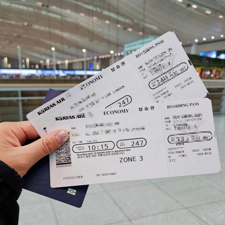 대한항공 KE907 영국 히드로공항 직항 이용후기 : 네이버 블로그