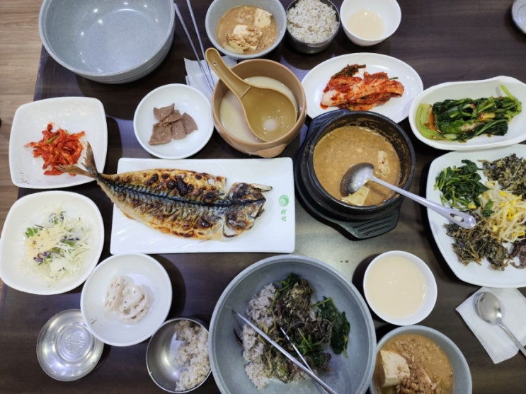 구리청국장맛집 토평메주콩 생선구이와 청국장정식엔 막걸리1시간무료 네이버 블로그