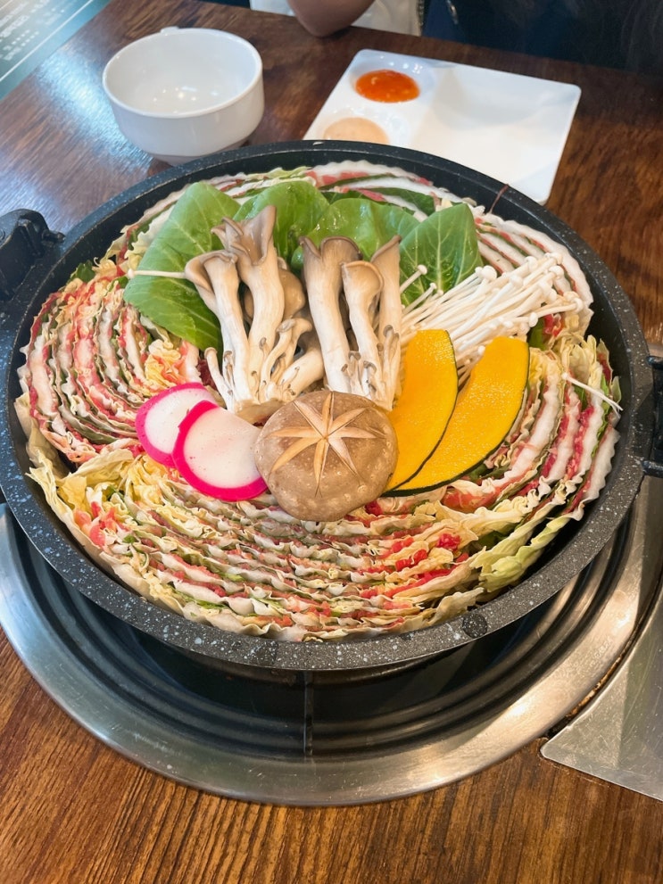 일산가로수길맛집 일산샤브샤브맛집 홍대스앤샤 가로수길점”에서 밀푀유나베 먹기 네이버 블로그