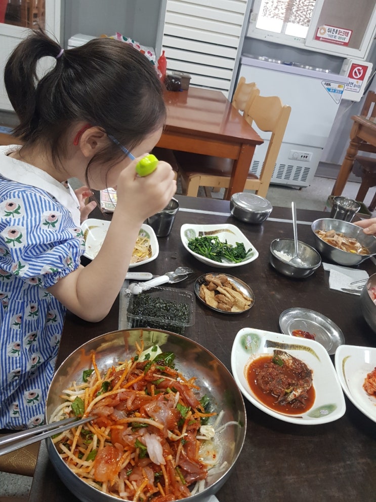 포항아이랑 남구 동해면 도구해수욕장 근처 도현회센타 물회 회덮밥 현지인맛집 아침식사 네이버 블로그