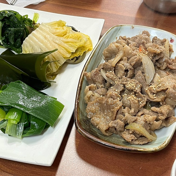 무의도맛집 하나개해수욕장 근처 가성비 집밥한식은 무의도데침쌈밥 네이버 블로그