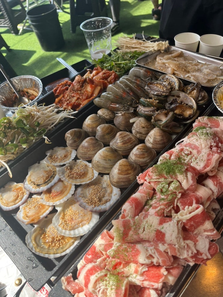 오이도맛집 오이도조개구이 오이도조개삼합 맛집 오이도 애견동반식당 추천해요 청춘조개본점 네이버 블로그