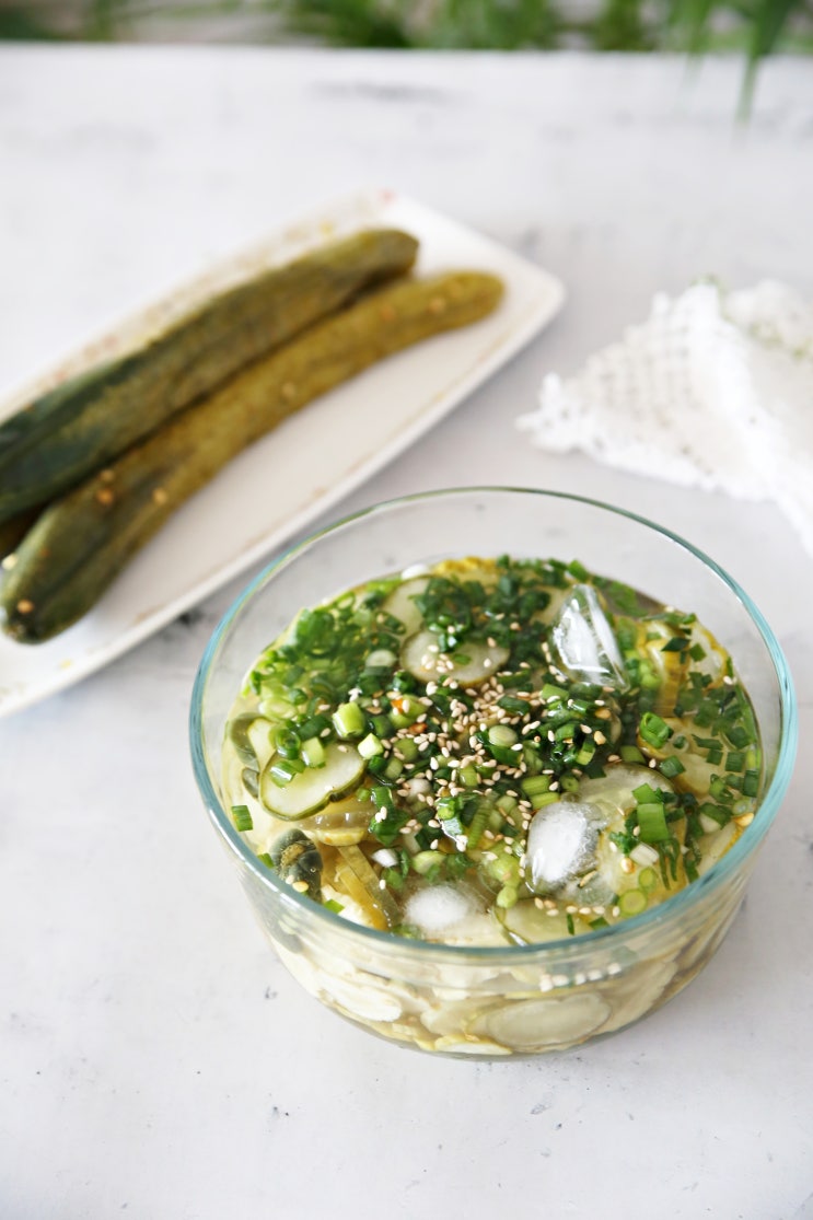 물없이 오이지담그기 골마지 없는 50개 오이지 비율 담그는 법 오이지냉국 : 네이버 블로그