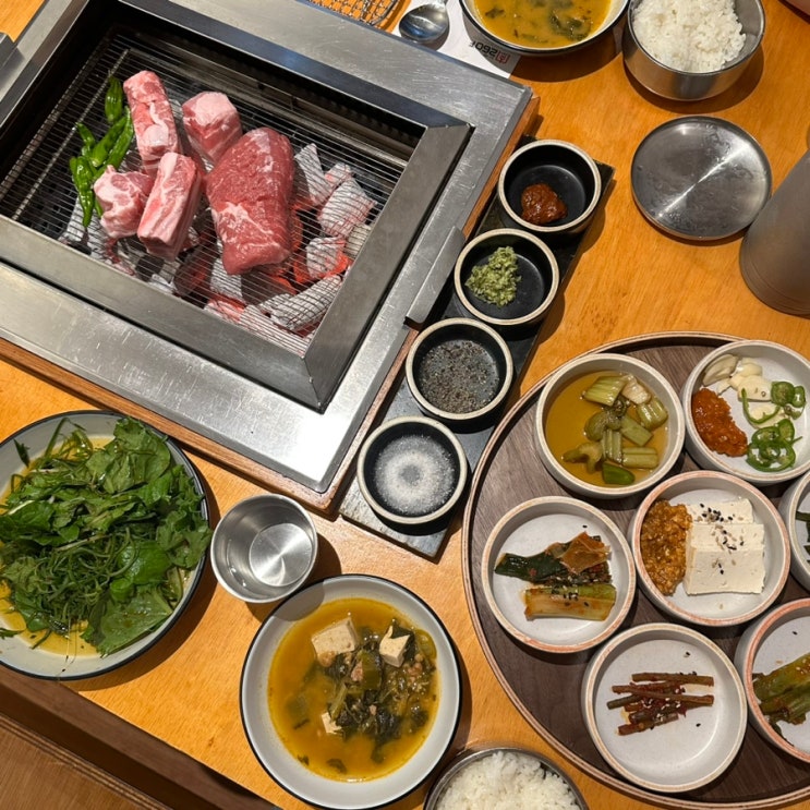 사당 삽겹살 맛집, 화씨이육공 3개뿐인 체인점의 구워주는 고기집! : 네이버 블로그