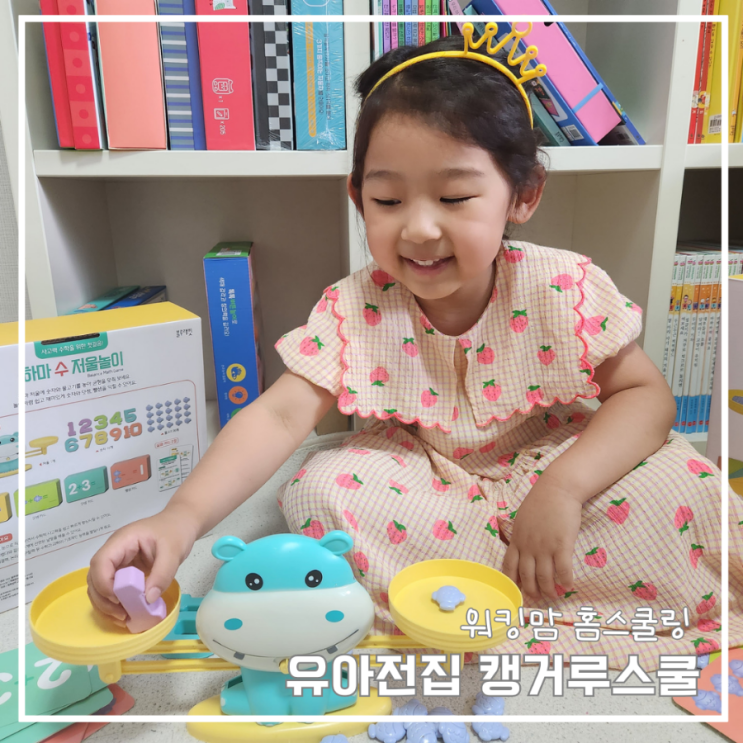 유아전집 캥거루스쿨 홈스쿨링 한글 수학 워킹맘도 할 수 있다 네이버 블로그