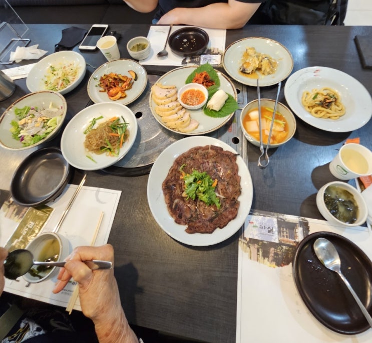 발산역 한정식 마실한정식 발산점 음식 정갈하게 잘 나와서 맛있게 먹고 왔어요 네이버 블로그