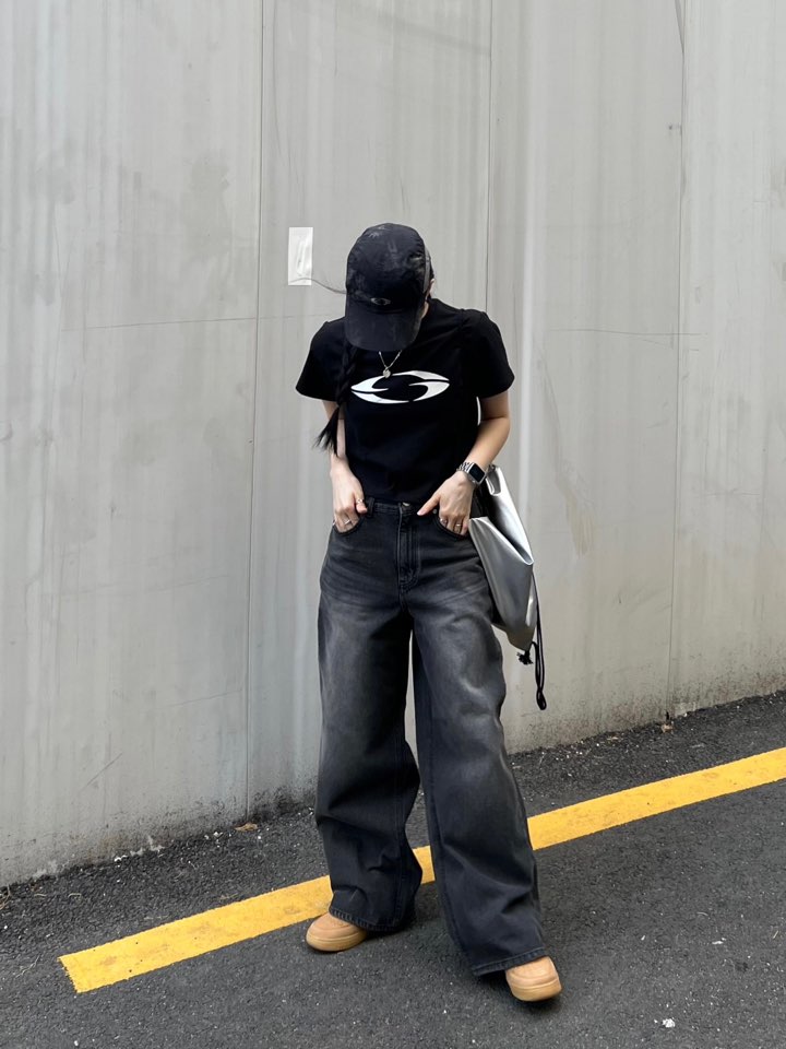 그레일즈 반팔 Grailz 우먼 라인 여자 크롭 티셔츠 후기여성 크롭티 브랜드 추천 코디 네이버 블로그