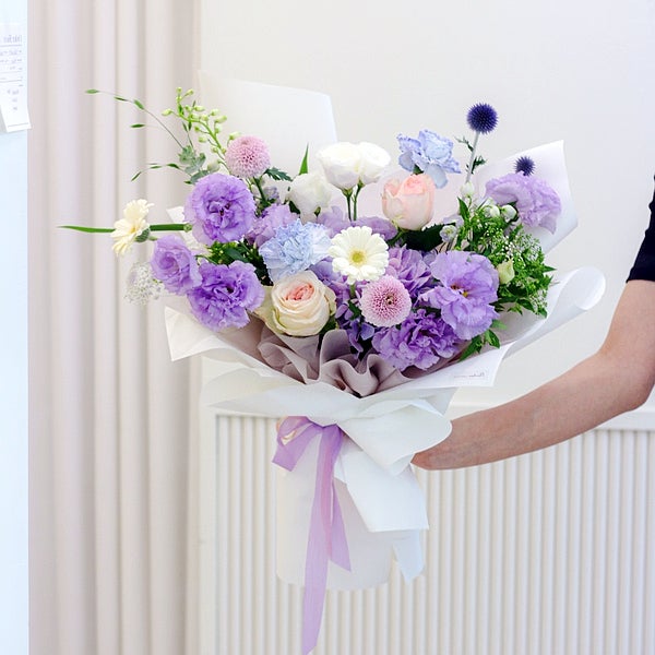 귀족컬러 퍼플꽃다발 수원 영통 광교꽃집 이의동꽃집 광교중앙역꽃집 시상식꽃다발 연인꽃다발 소재꽃다발 보라꽃다발 네이버 블로그