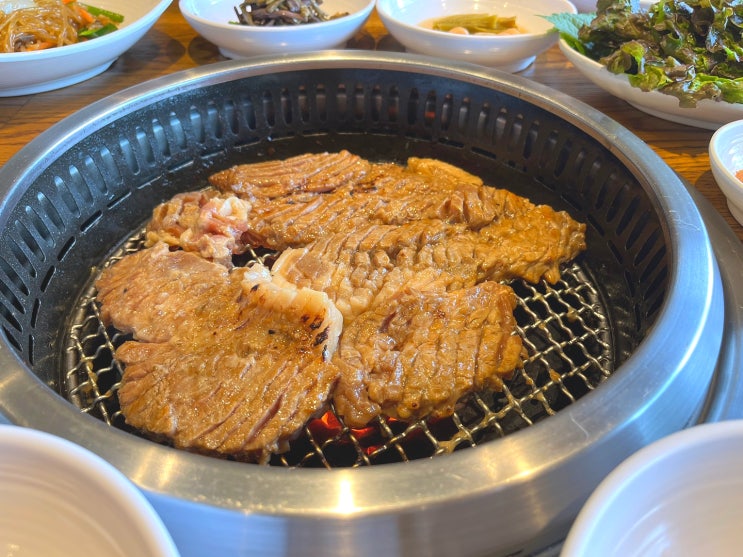 수원 곡반정동 돼지갈비 맛집 천지연 푸지만 점심특선 추천 네이버 블로그