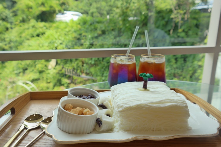 광주 빙수 무등산 필로소피아 실타래빙수는 여기지 : 네이버 블로그