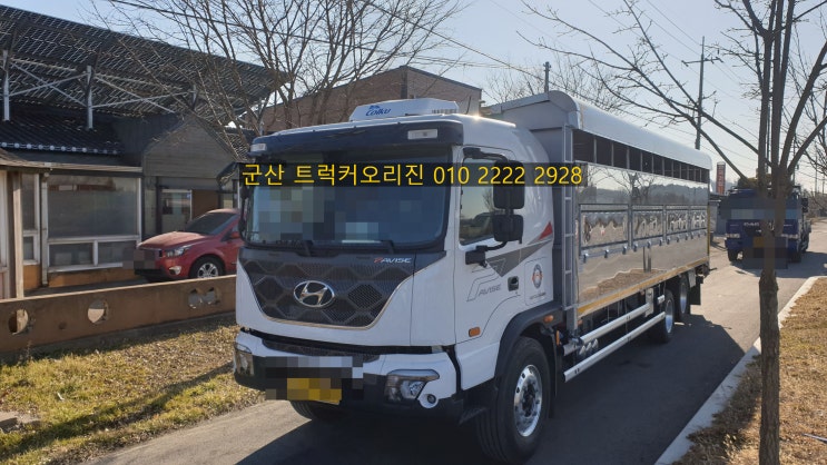 파비스 현대5톤트럭 무시동에어컨 콜쿠 일체형 장착 군산 트럭커오리진 전북 완주군 익산 전주 김제 정읍 부안 충남 서천 논산