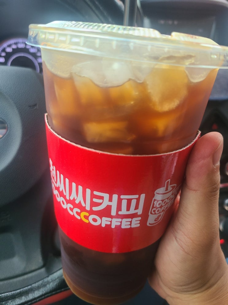 천씨씨커피 왜관점 테이크아웃 하기 좋은 왜관 카페 네이버 블로그