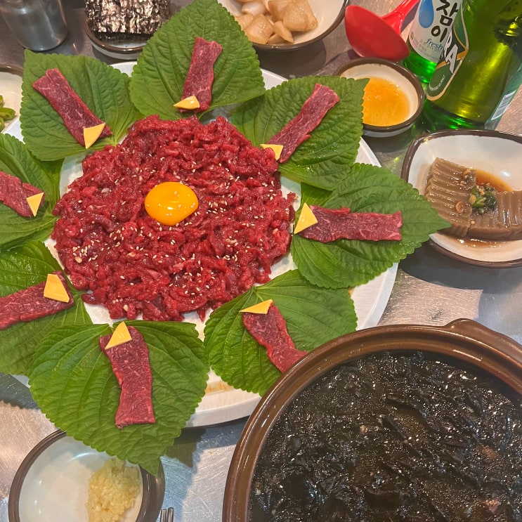 대전 육사시미 육회 맛집 둔산동 술집 육사구이 네이버 블로그