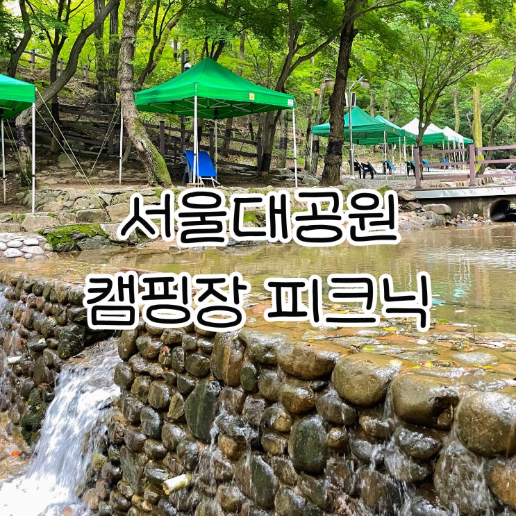 서울대공원 캠핑장 당일 피크닉 네이버 블로그