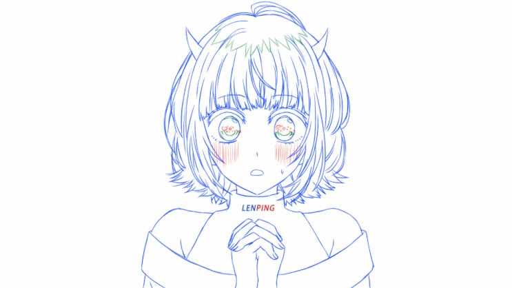 『최애의 아이』아이돌 제의에 심쿵한 MEM쵸짱 그리기 『OSHI NO KO』Drawing MEM Cho-chan [디지털드로잉 ...