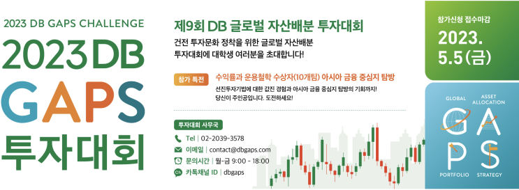 [2023 DB GAPS 투자대회] 예선 시작 : 네이버 블로그