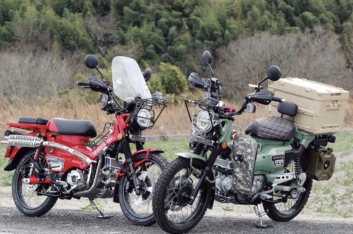 나만 없는 혼다 헌터커브 CT125 생활튜닝 : 네이버 블로그