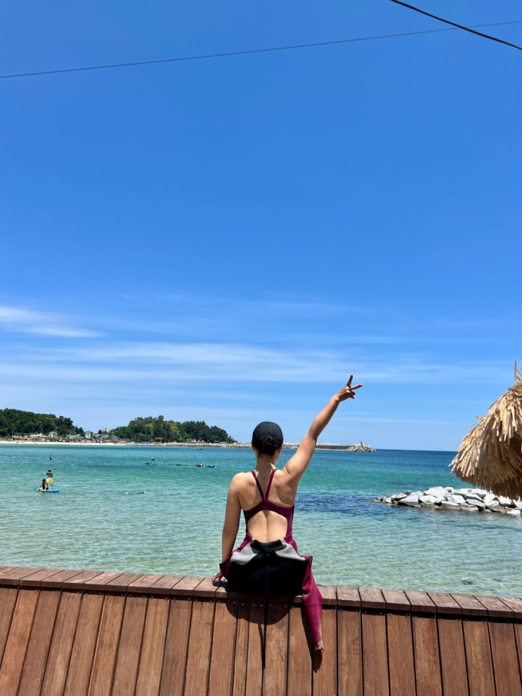 양양여행 오션뷰 카페 And 양양서핑 나루서핑 강습 파도타기 성공적 양양놀거리 추천 네이버 블로그