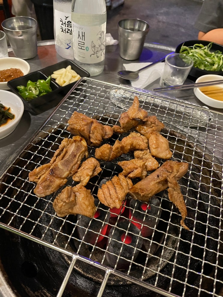 강릉 실내 포장마차 옥천포차 강릉에서 포장마차 찾기가 힘든데 고기도 파는 포장마차 느낌 물씬 옥천포차 네이버 블로그
