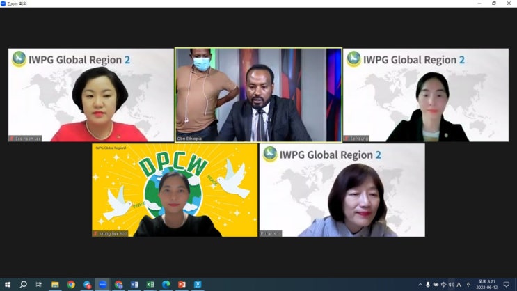 IWPG Global Region 2, Interview with Ethiopian OBN Journalist : 네이버 블로그