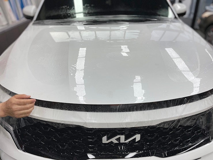 쏘렌토MQ4 본넷 프론트 범퍼사이드 PPF 이렇게 잘해도 되요 ?! : 네이버 블로그