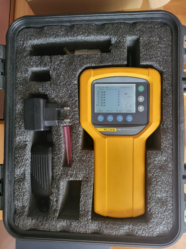 fluke 플루크 파티클카운터 중고판매 fluke 983 : 네이버 블로그