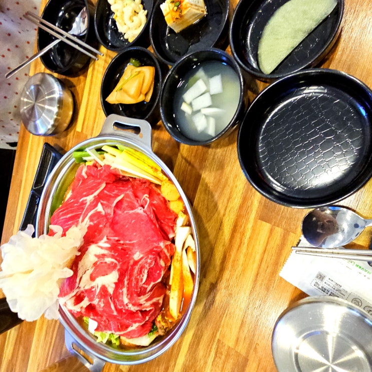 신중동역맛집 산더미 샤브 갈비 등 샤브 갈비 전문 우와돈 미호식당 중동본점 네이버 블로그