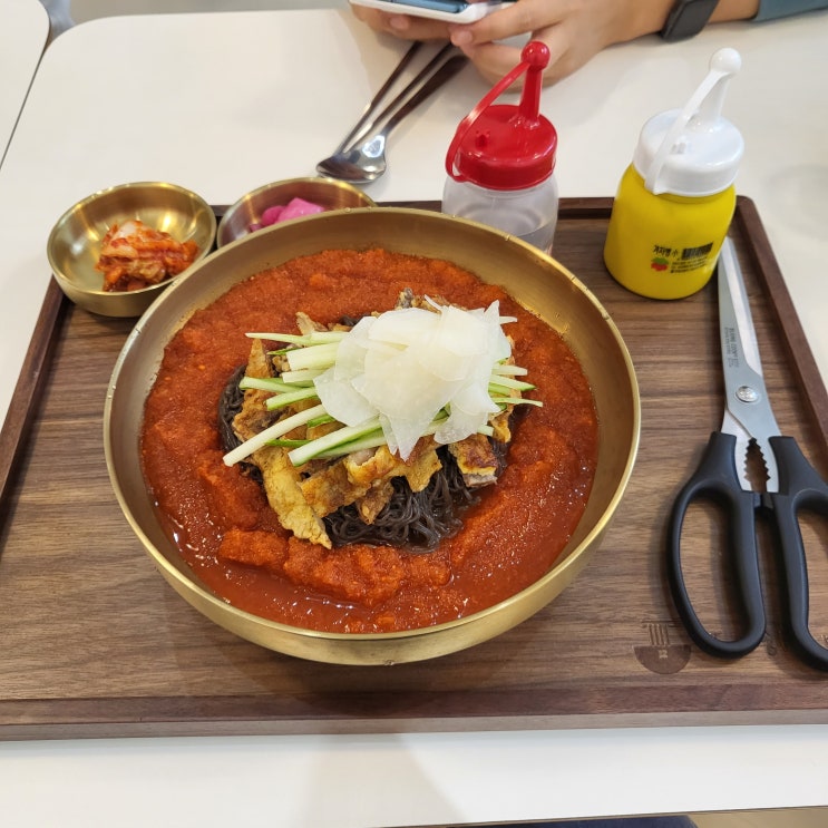 안양 아이에스비즈타워 맛집 도하면 여름맞이 신메뉴 출시 육전냉면 내돈내산 후기 네이버 블로그