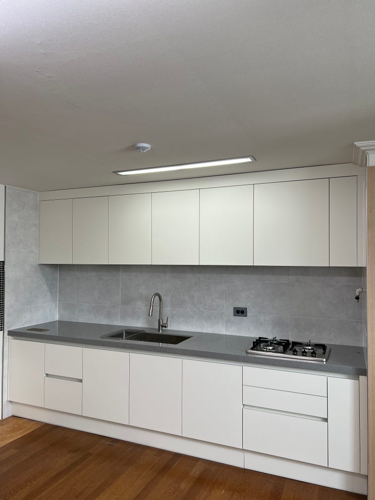 남양주 화도 신창현풍림아이원1차 33py 싱크대 설치~ 사각볼 거위목수전 : 네이버 블로그